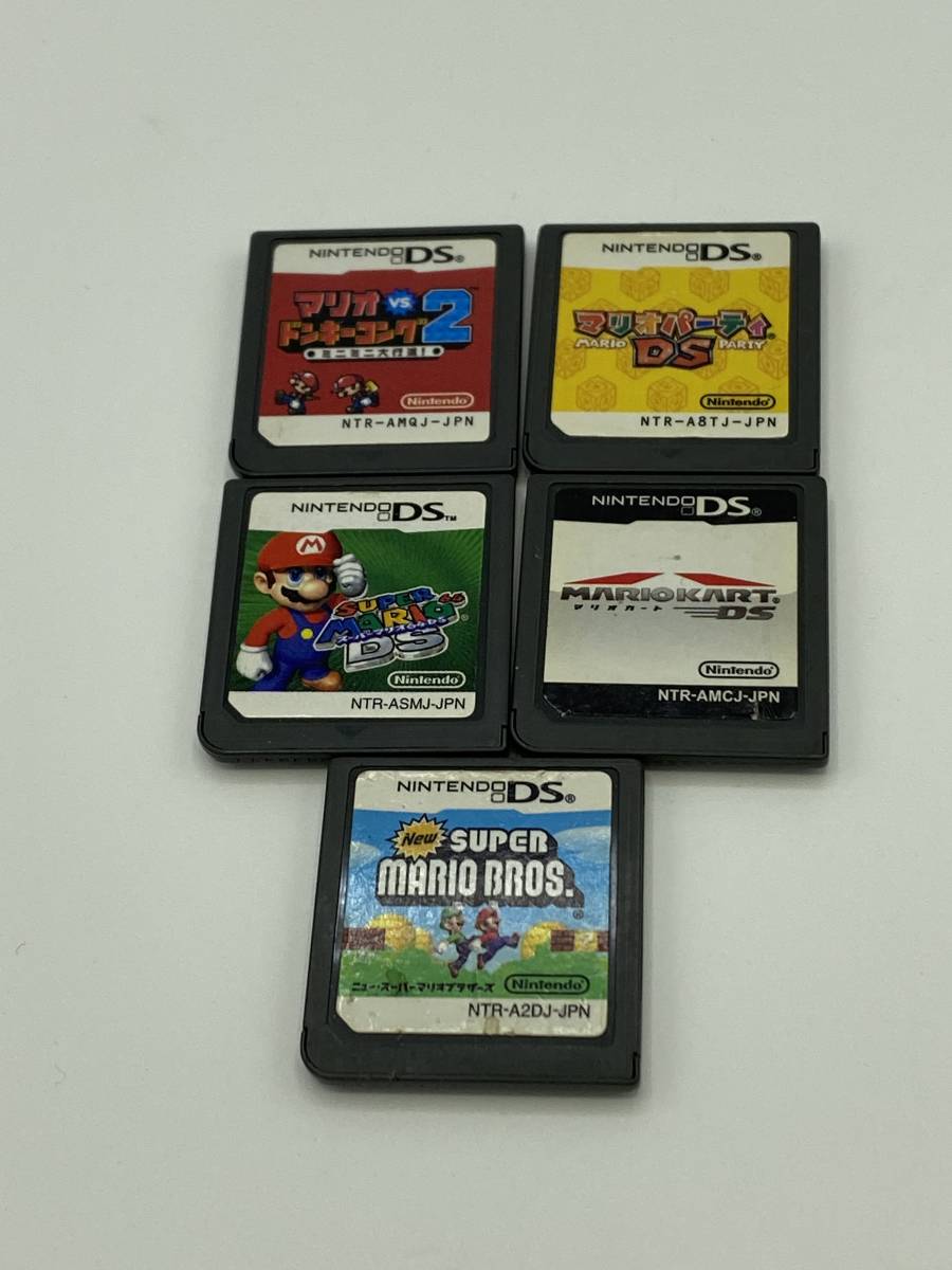 【やや傷や汚れあり】DS Newスーパーマリオブラザーズ マリオカート マリオパーティDS スーパーマリオ64DS マリオvsドンキーコング2の落札情報詳細 - ヤフオク落札価格検索 オークフリー