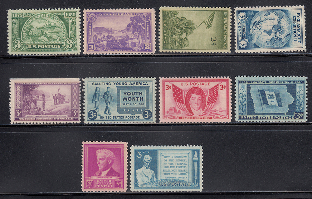 【未使用】895【アメリカ】1930年代～未使用(MNH)クラシック切手10種まとめてロット！希少！！の落札情報詳細 - ヤフオク落札価格検索 オークフリー