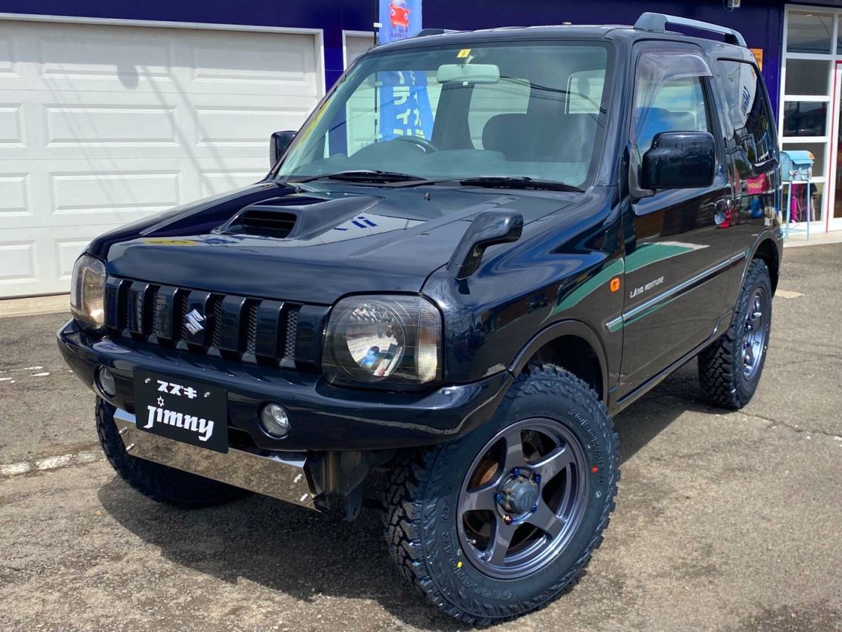 【走行距離 131,470 km】大人気！スズキ【ジムニー・ランドベンチャー4WD】660㏄ ブラックメタリックA/Tの落札情報詳細 - ヤフオク落札価格検索 オークフリー