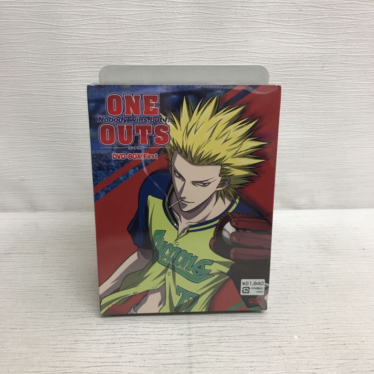 【未使用】Y0810D1B 未開封★ONE OUTS ワンナウツ Nobody wins,but I! DVD BOX ボックス First ...