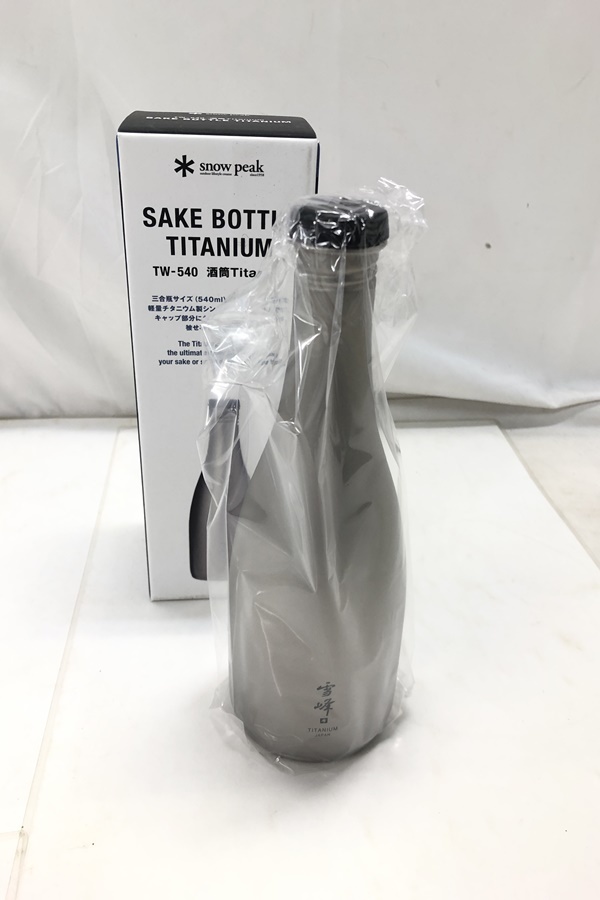 【未使用に近い】【送料無料】東京)snowpeak スノーピーク 酒筒 さかづつ Titanium TW-540 未使用 の落札情報詳細| ヤフオク落札価格情報 オークフリー