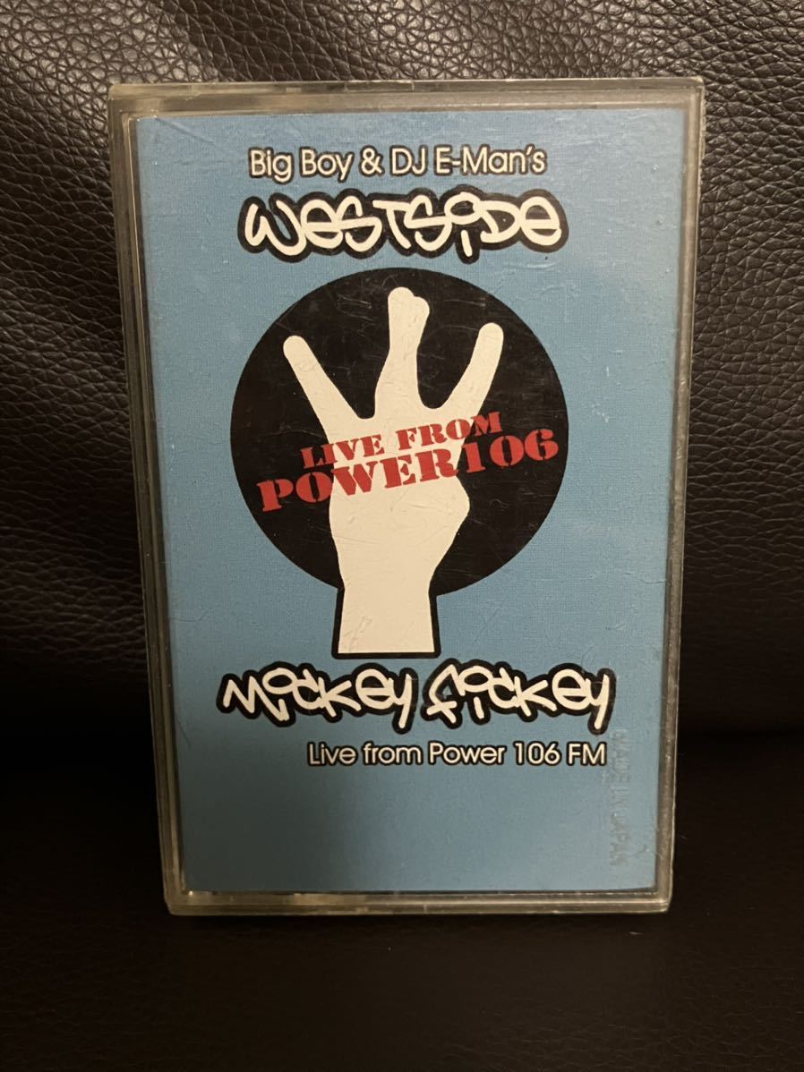 【やや傷や汚れあり】CD付 MIXTAPE DJ BIG BOY & E-MAN WESTSIDE MICKEY FICKEY LIVE ...