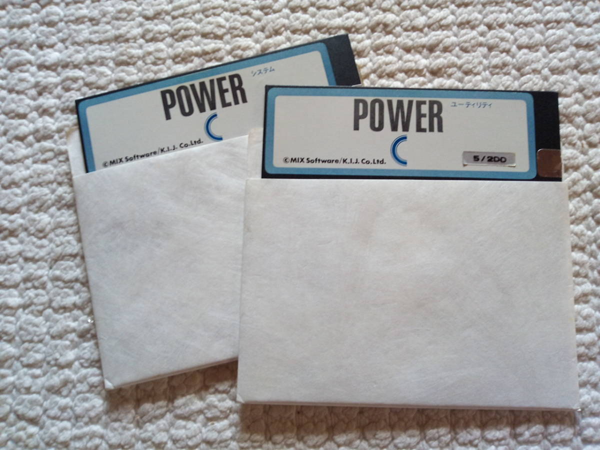 【やや傷や汚れあり】PC98 MIX Software POWER Cの落札情報詳細 - ヤフオク落札価格検索 オークフリー