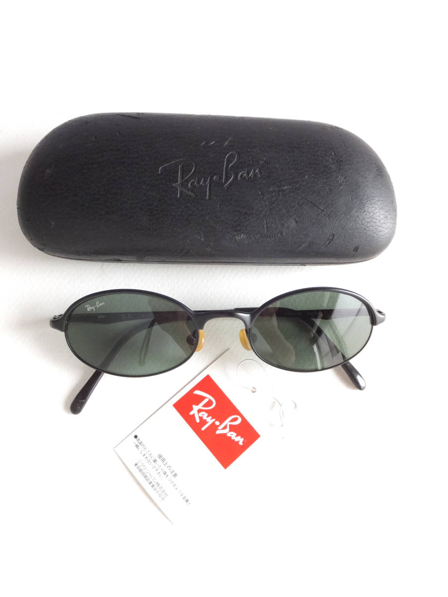 【やや傷や汚れあり】Ray-Ban レイバン 金属フレーム サングラス マットブラック RB 3103 W3133 黒の落札情報詳細 ...