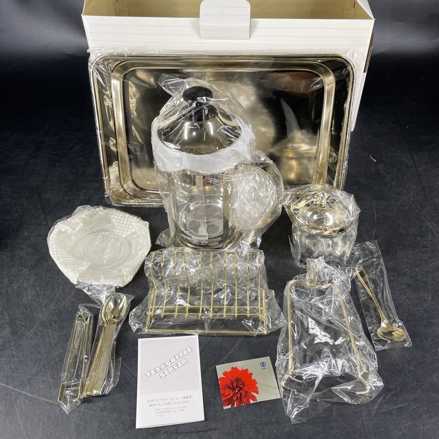 【未使用】A42/ 未使用 箱入り 青柳製作所 NEW ENGLAND TEA & COFFEE SERVER SET ティー＆コーヒーサーバーセット 長期保管品の落札情報詳細 - ヤフオク ...