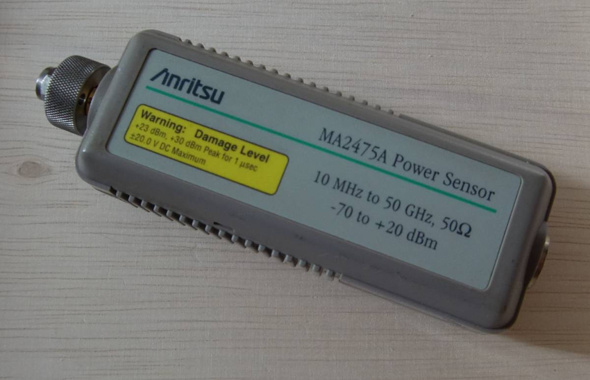 【やや傷や汚れあり】★Anritsu アンリツ パワーセンサー MA2475A Power Sensor /10MHz to 50GHz ...
