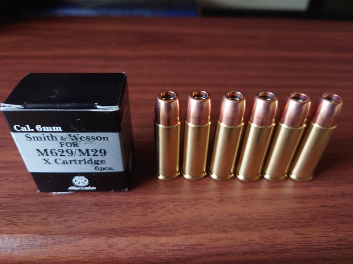 【未使用】マルシン 6mmBB M29/629 6.5インチ・M29/629 クラシック用 リアルXカートリッジ(44マグナム)の落札情報詳細 - Yahoo!オークション落札価格検索 オークフリー
