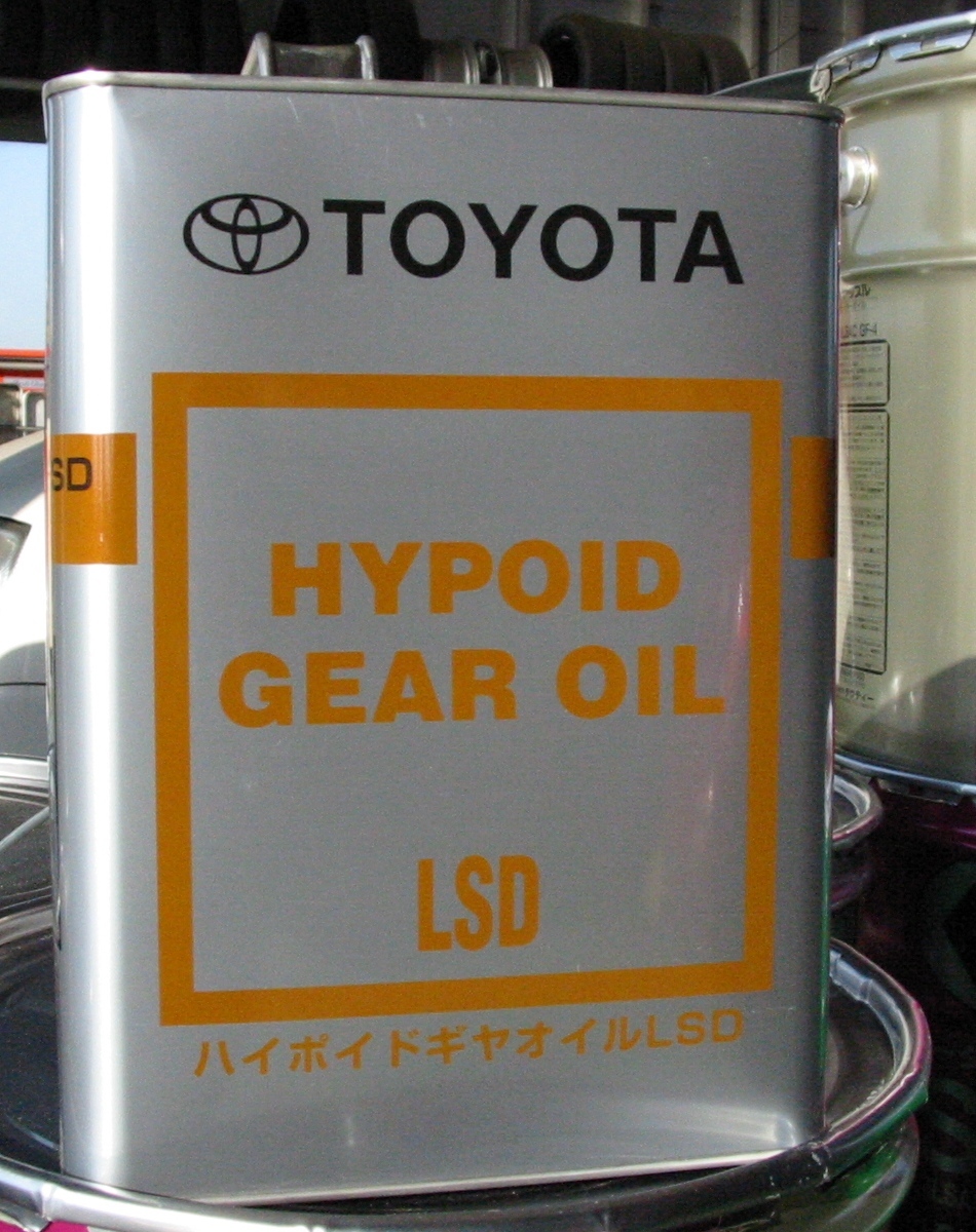 【未使用】☆ TOYOTA ハイポイドギヤオイル LSD. 4L缶。 デフオイル.の落札情報詳細 - ヤフオク落札価格検索 オークフリー
