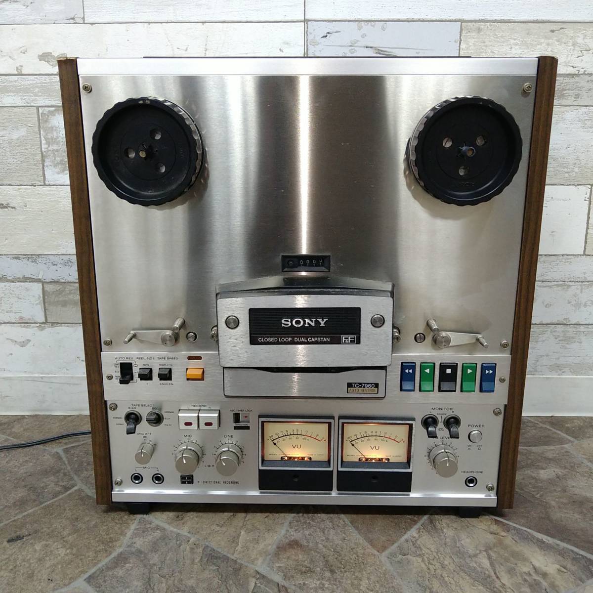 【傷や汚れあり】F9583(101)-712/NE18000 SONY オープンリールデッキ TC-7960 ソニー の落札情報詳細 ...