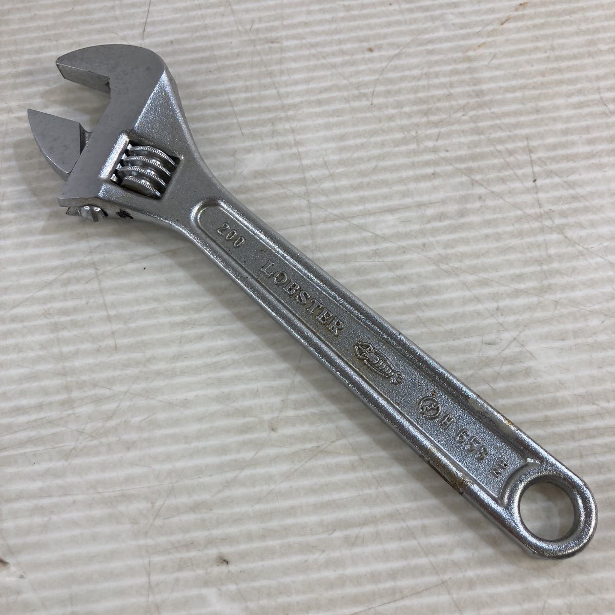 【傷や汚れあり】LOBSTER ロブスター モンキーレンチ 200 8 FORGED CHROME VANADIUM H658 ハンドツール 工具 中古の落札情報詳細 - Yahoo ...