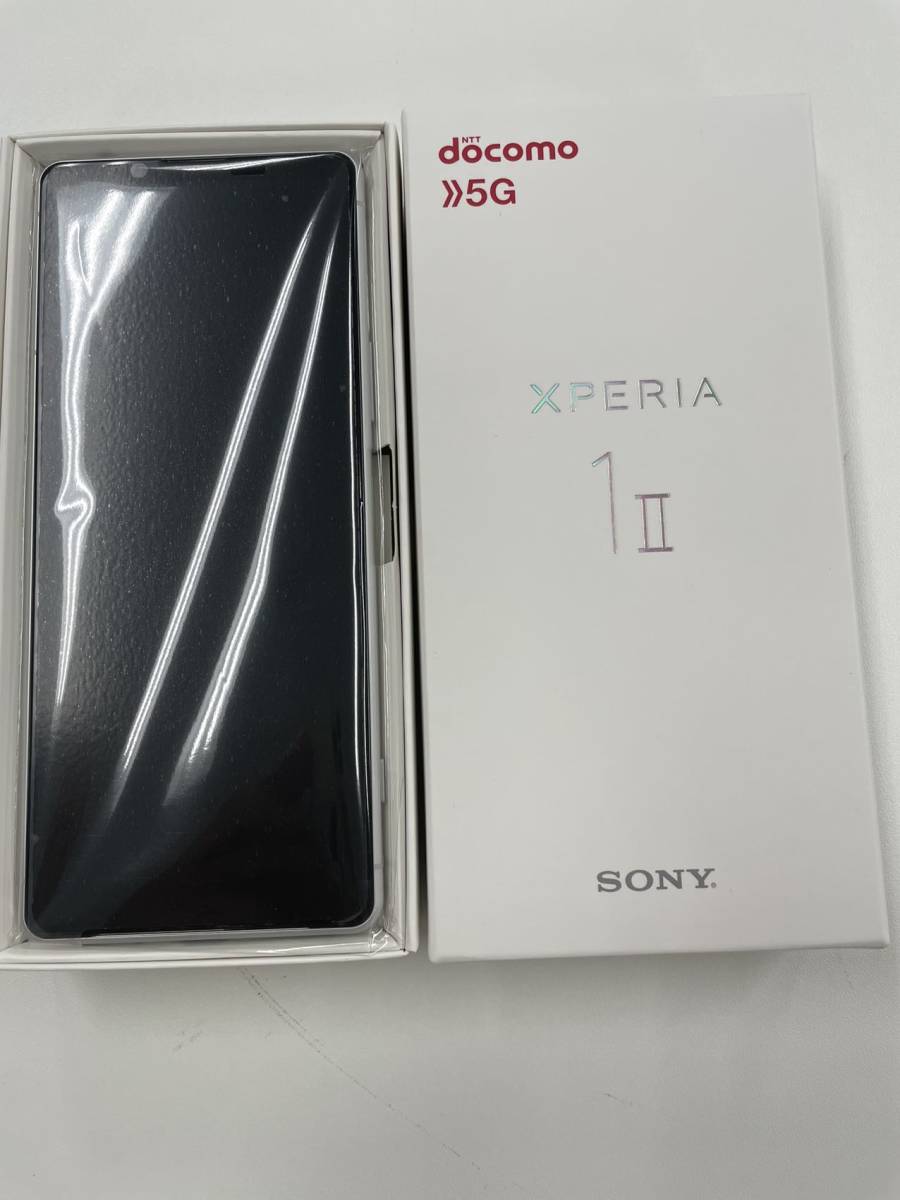 【未使用】新品未使用 Docomo Xperia 1 Ii So 51a ホワイト 判定 Simロック解除済み の落札情報詳細 ヤフオク落札価格情報 オークフリー 