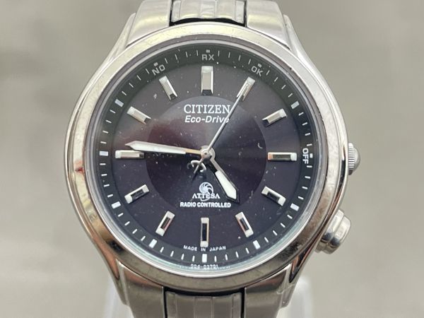 【傷や汚れあり】G744-J11-45 稼働 CITIZEN シチズン ATTESA アテッサ DURATECT ECO-Drive エコ ...