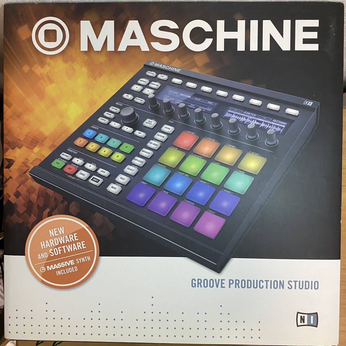 【やや傷や汚れあり】1円〜 【現状品】NATIVE INSTRUMENTS MASCHINE MK2 Black Native ...