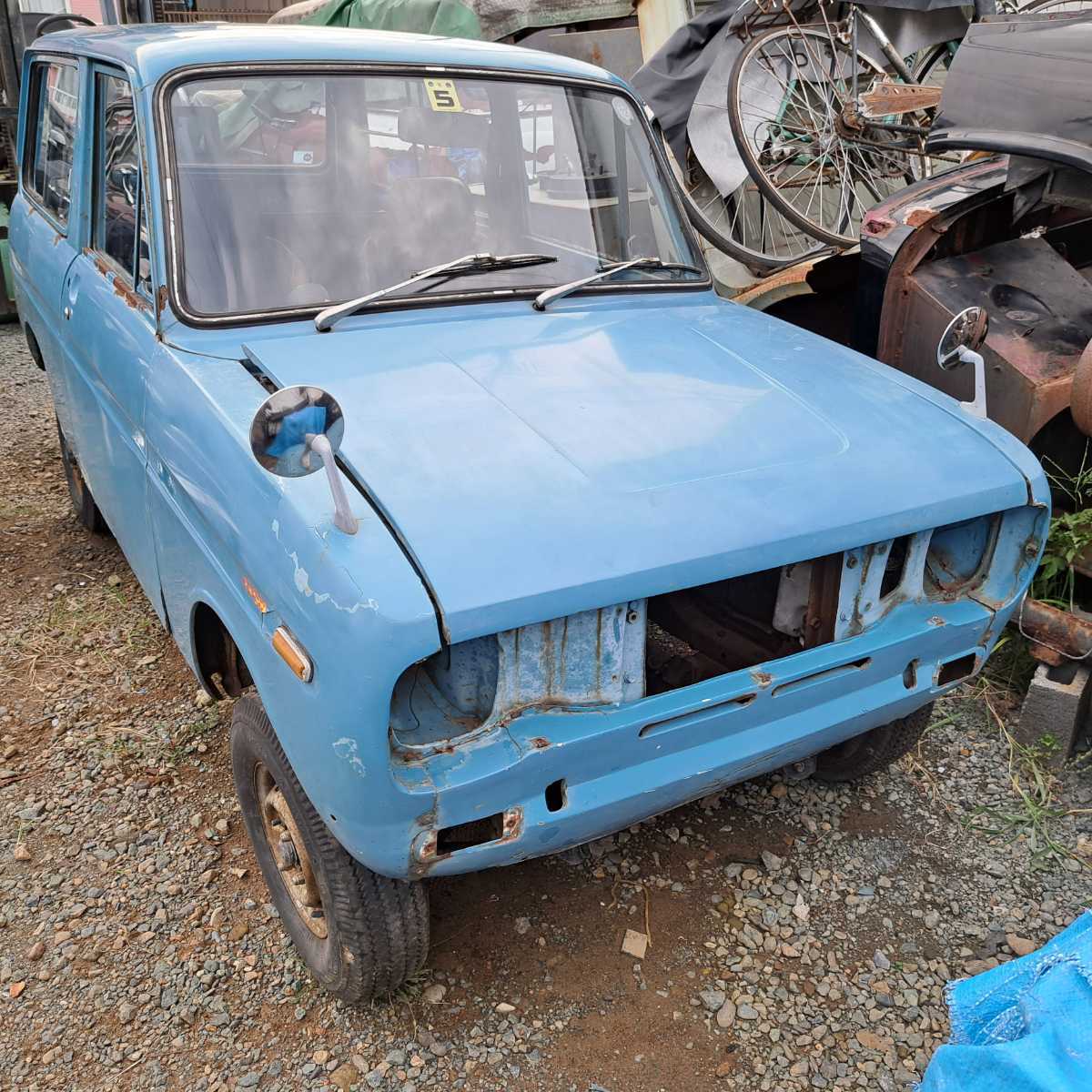 【傷や汚れあり】1975～ マツダ ポーターバン KBAA ボディ 内装 サス 書無し 部品取り エンジンその他欠品 現状 昭和 旧車 360 軽 パーツの落札情報詳細 - ヤフオク落札価格 ...
