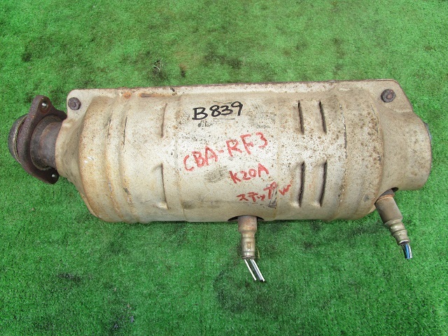 【傷や汚れあり】 ホンダ ステップワゴン CBA-RF3 K20A 純正触媒 センサー2個タイプ コンバーターCatalyzer パラジウム 素材用 棚落ち無し【B839】 の落札情報詳細 ...
