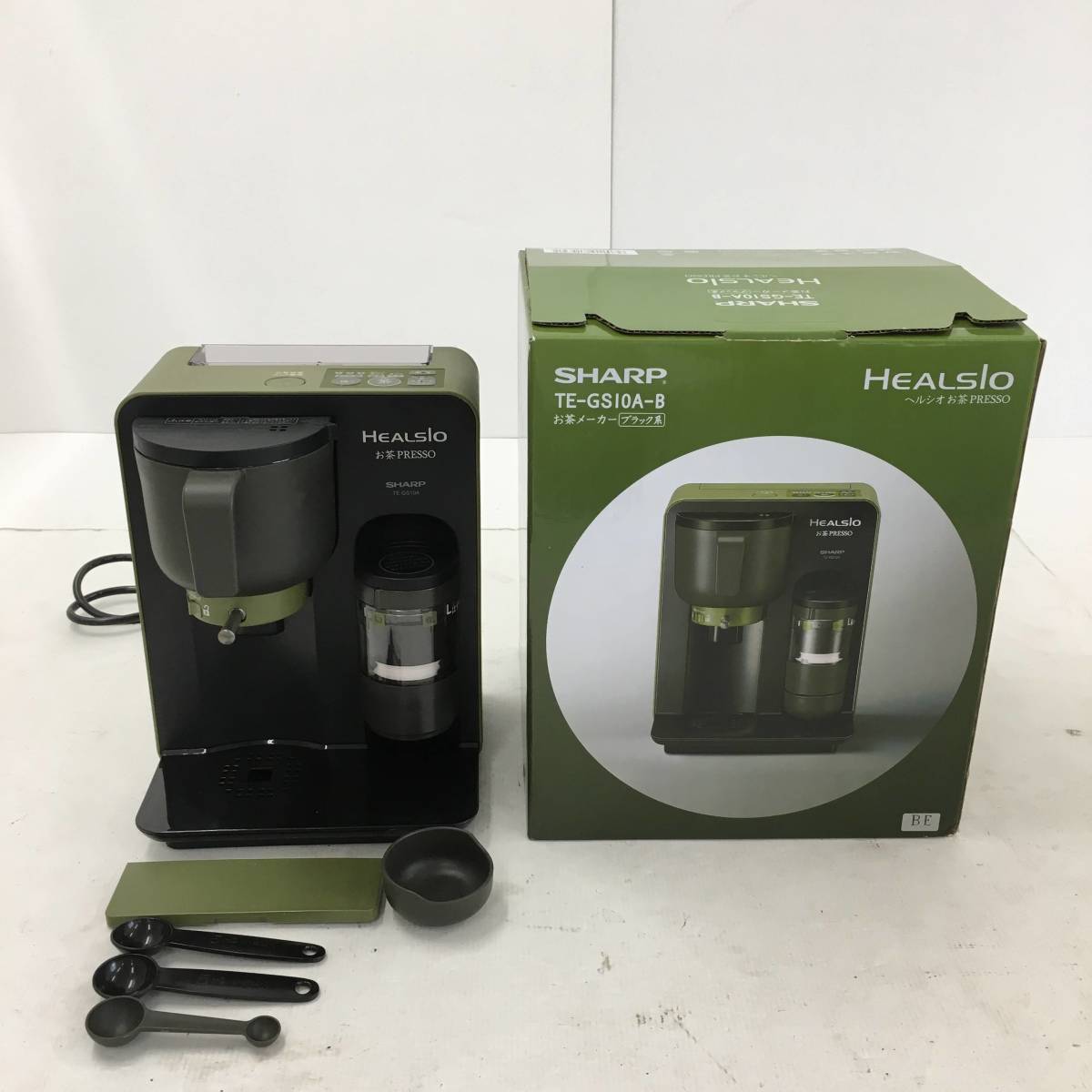 【未使用】【未使用】シャープ ヘルシオ お茶PRESSO TE-GS10B の落札情報詳細| ヤフオク落札価格情報 オークフリー