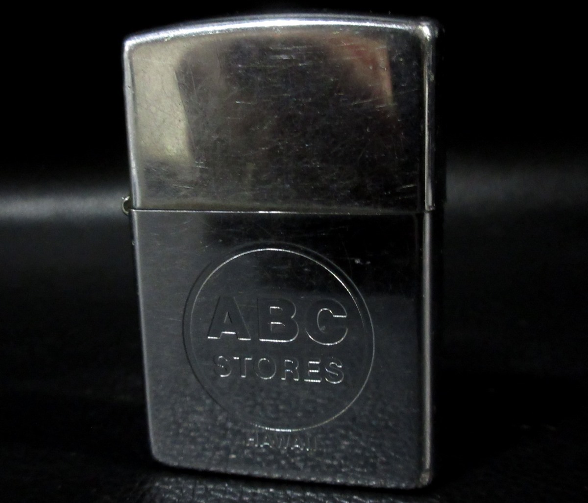 【やや傷や汚れあり】ZIPPO ジッポライター ABC STORE 喫煙具 オイルライターの落札情報詳細 - ヤフオク落札価格情報 オークフリー