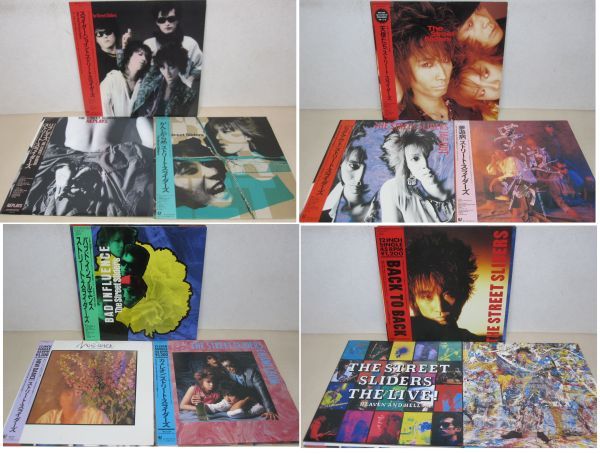 【中古】LP&12インチ・ストリートスライダーズ 12セット・帯付10枚・1983〜1988年・Street Sliders・A1001-36 ...