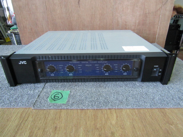 【目立った傷や汚れなし】★Victor ビクター JVC PS-A2604D VOSS 4チャンネルデジタルパワーアンプ★6の落札情報詳細 - ヤフオク落札価格検索 オークフリー
