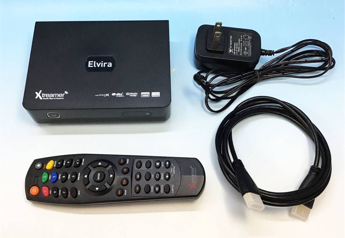 【やや傷や汚れあり】動作品 Hanwha コンパクト メディアプレーヤー Xtreamer Elvira 付属品 リモコン USBホスト対応 映像機器 ハンファの落札情報詳細 - ヤフオク落札 ...