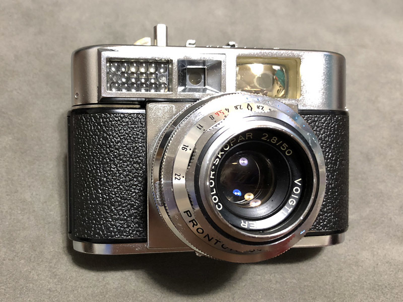 【やや傷や汚れあり】Voigtlander VITOMATIC IIa COLOR-SKOPAR 50mm F2.8 PRONTOR SLK ...