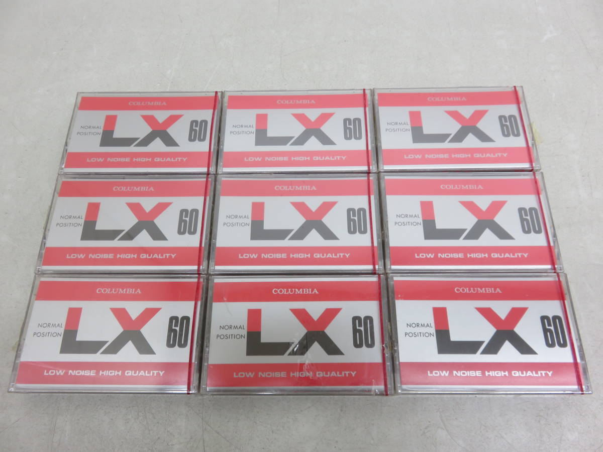 【未使用】COLUMBIA コロンビア LX 60 カセットテープ LX60 9本セット ノーマルポジション 日本製 新品 未使用 未開封品の落札情報詳細 - ヤフオク落札価格検索 オークフリー