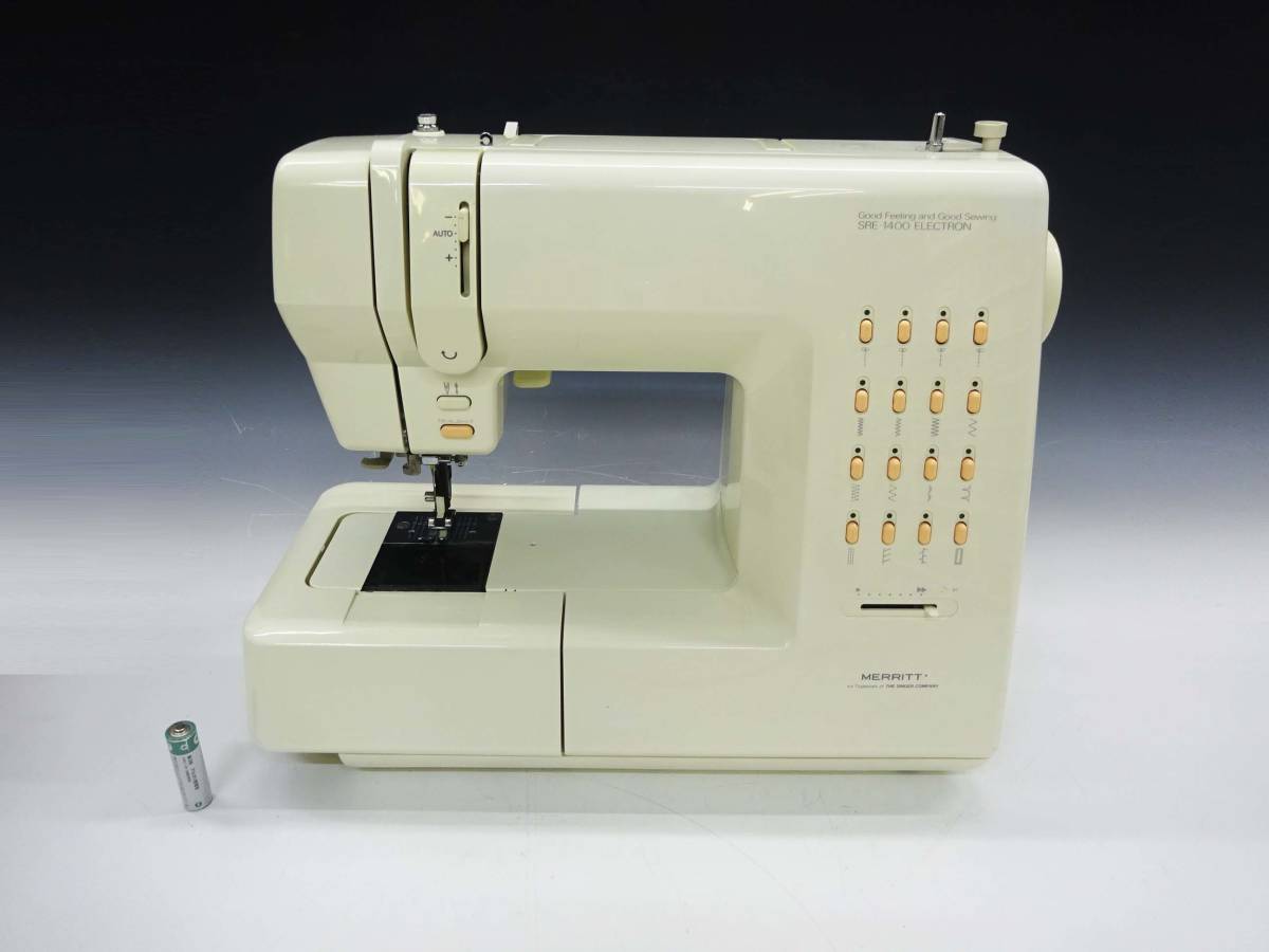 【やや傷や汚れあり】【シンガー】 SRE1400 縫えてます！ の落札情報詳細| ヤフオク落札価格情報 オークフリー