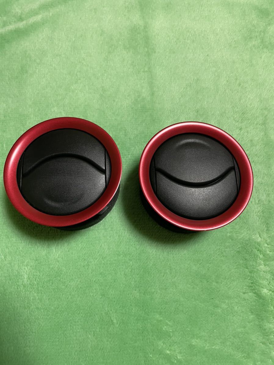 【やや傷や汚れあり】★美品★ スズキ 純正 HA36S アルト ターボRS インパネ ルーバー エアコン 吹出口 2個 73630-72M0 ...