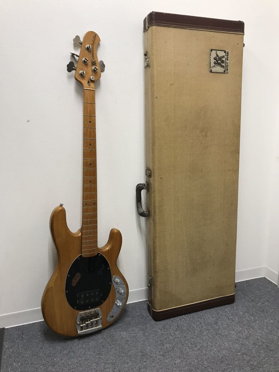 【全体的に状態が悪い】(NS-y347)(a4) Musicman Stingray BASS ミュージックマン スティングレー エレキベース ...
