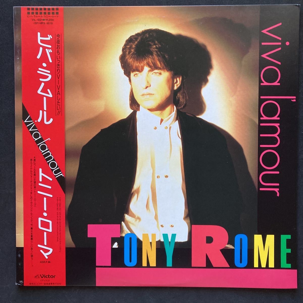 【傷や汚れあり】12inch TONY ROME / VIVA L' AMOUR の落札情報詳細| ヤフオク落札価格情報 オークフリー