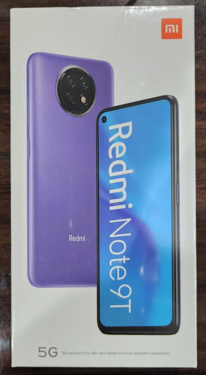 【未使用】SoftBank Xiaomi Redmi Note 9T A001XM 128GB Nightfall Black 未開封 の落札情報詳細| ヤフオク落札価格情報 オークフリー