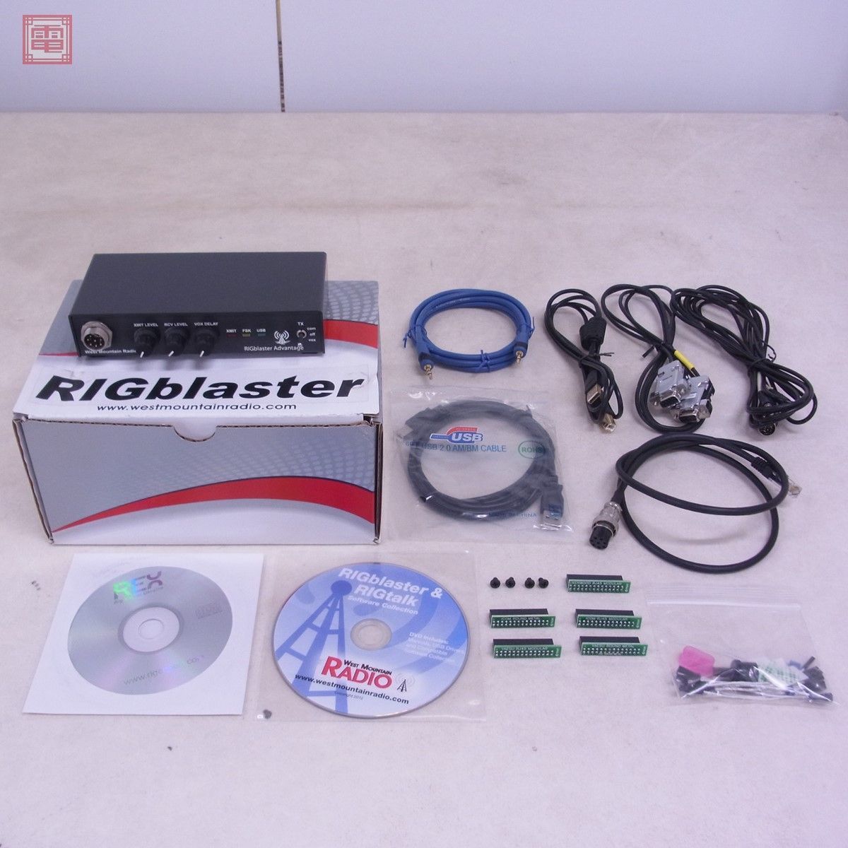 【傷や汚れあり】West Mountain Radio RIGblaster Advantage リグブラスター・アドバンテージ デジタル通信インターフェース 元箱付【20の落札情報詳細 ...
