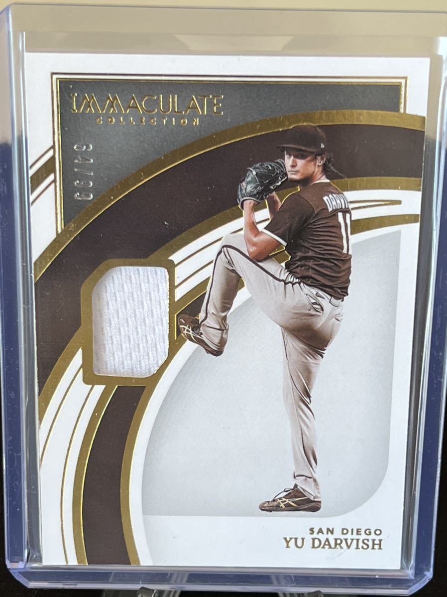 【未使用に近い】2022 immaculate Yu Darvish /99 Jersey Panini Baseball の落札情報詳細 ...