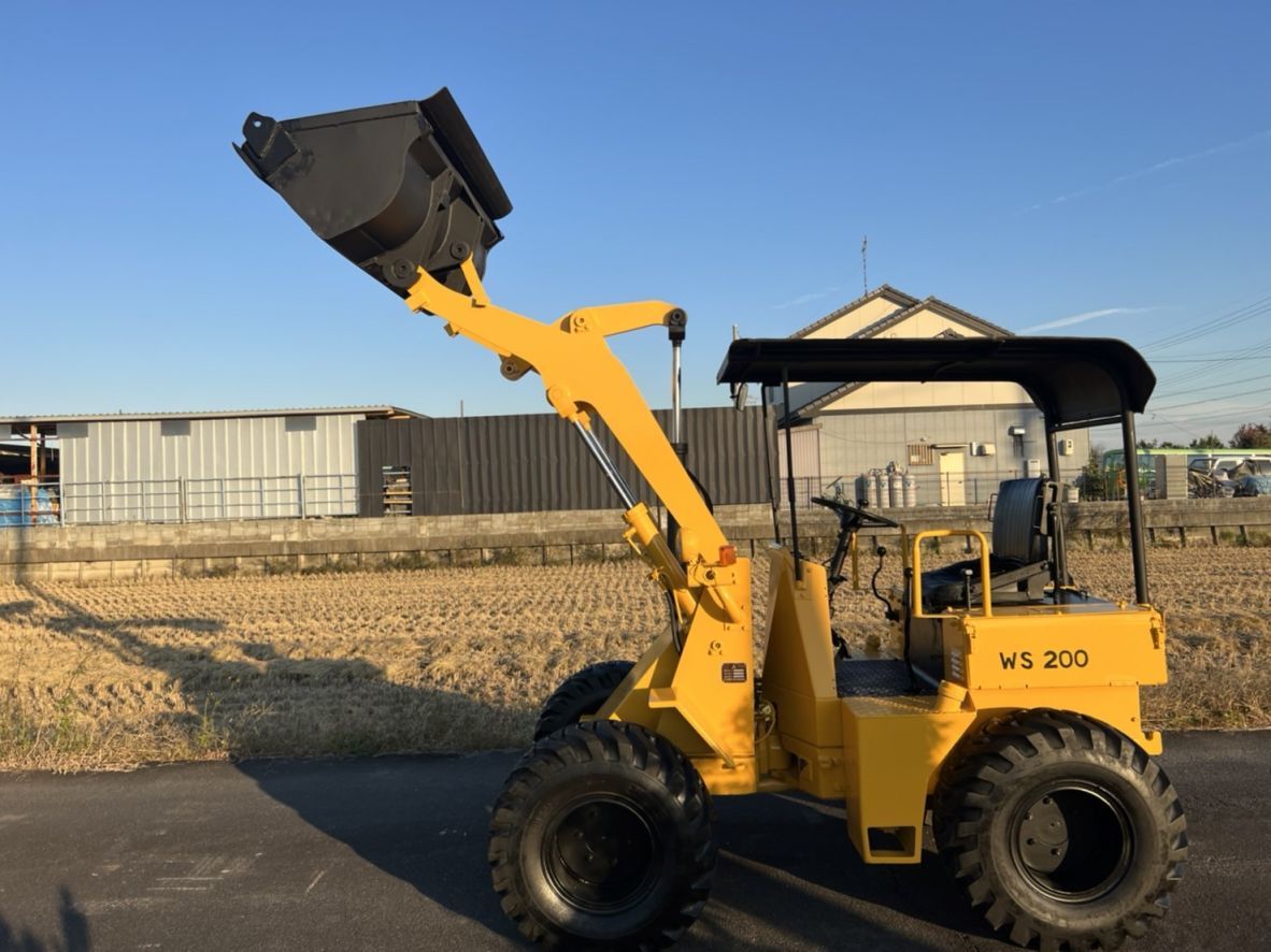 【傷や汚れあり】三菱 MITSUBISHI WS200 ホイールローダー ショベルローダー 4WD 1609hr 除雪車 【中古品】 愛知県発 ...