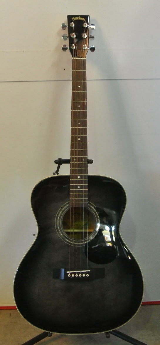 【目立った傷や汚れなし】フォークタイプのアコースティックギター♪ HEAD WAY（ヘッドウェイ） ソフトケース付き・アコースティックギター ...