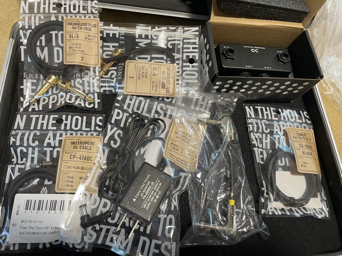 【やや傷や汚れあり】ONE CONTROL＋free the tone＋sound sprite＋KCエフェクターボード ジャンクションボックス、ケーブルなど高品質！小規模ボードセットの落札 ...