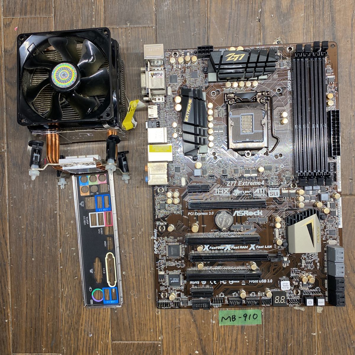 【傷や汚れあり】MB-910 激安 マザーボード ASRock Z77 Extreme4 LGA1155 BIOS立ち上がり確認済み ジャンクの落札情報詳細 - ヤフオク落札価格検索 オークフリー