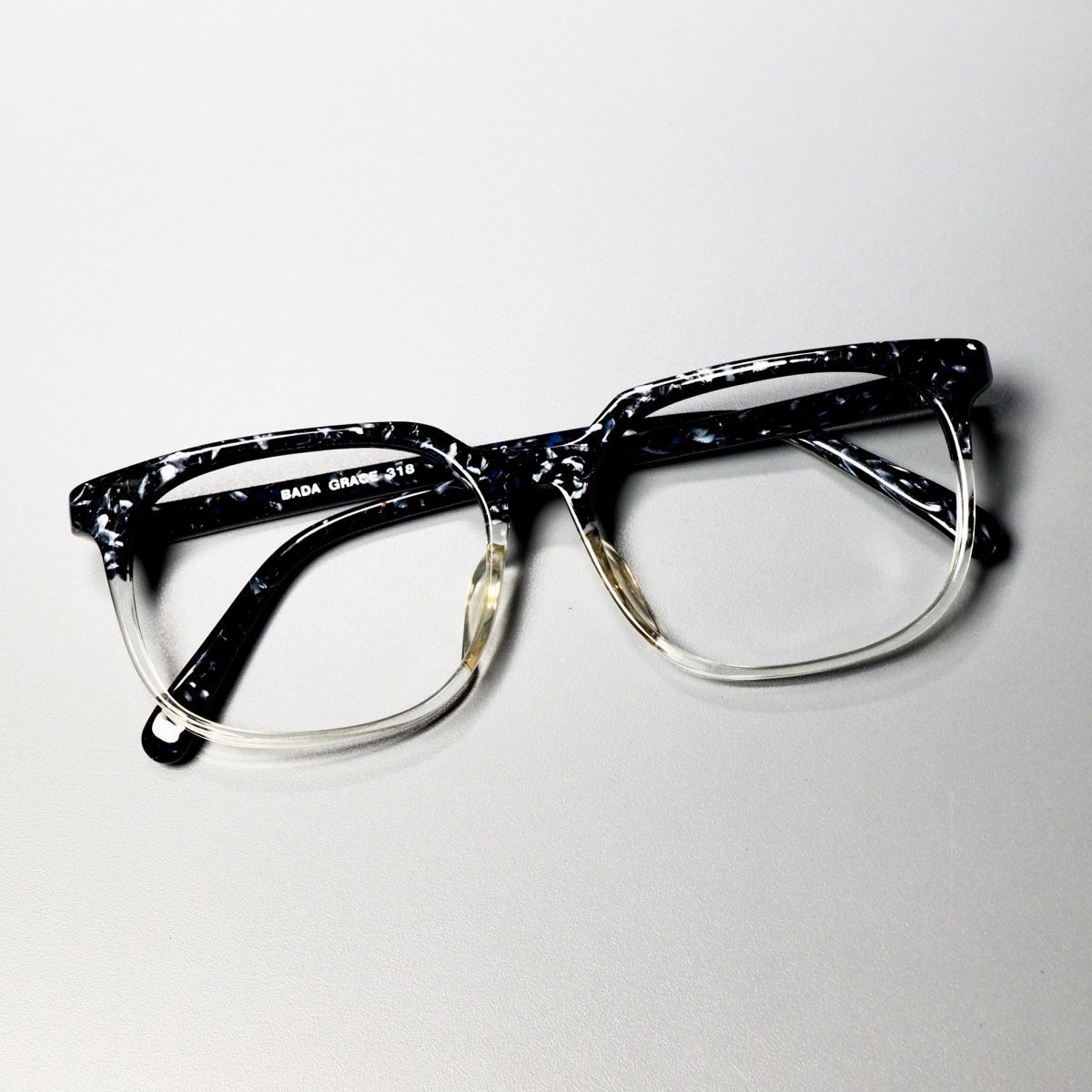 【やや傷や汚れあり】GL7812：Lunetta BADA/ルネッタバダ*BADA GRACE 318/バダグレイス*バイカラー*ウェリントン ...