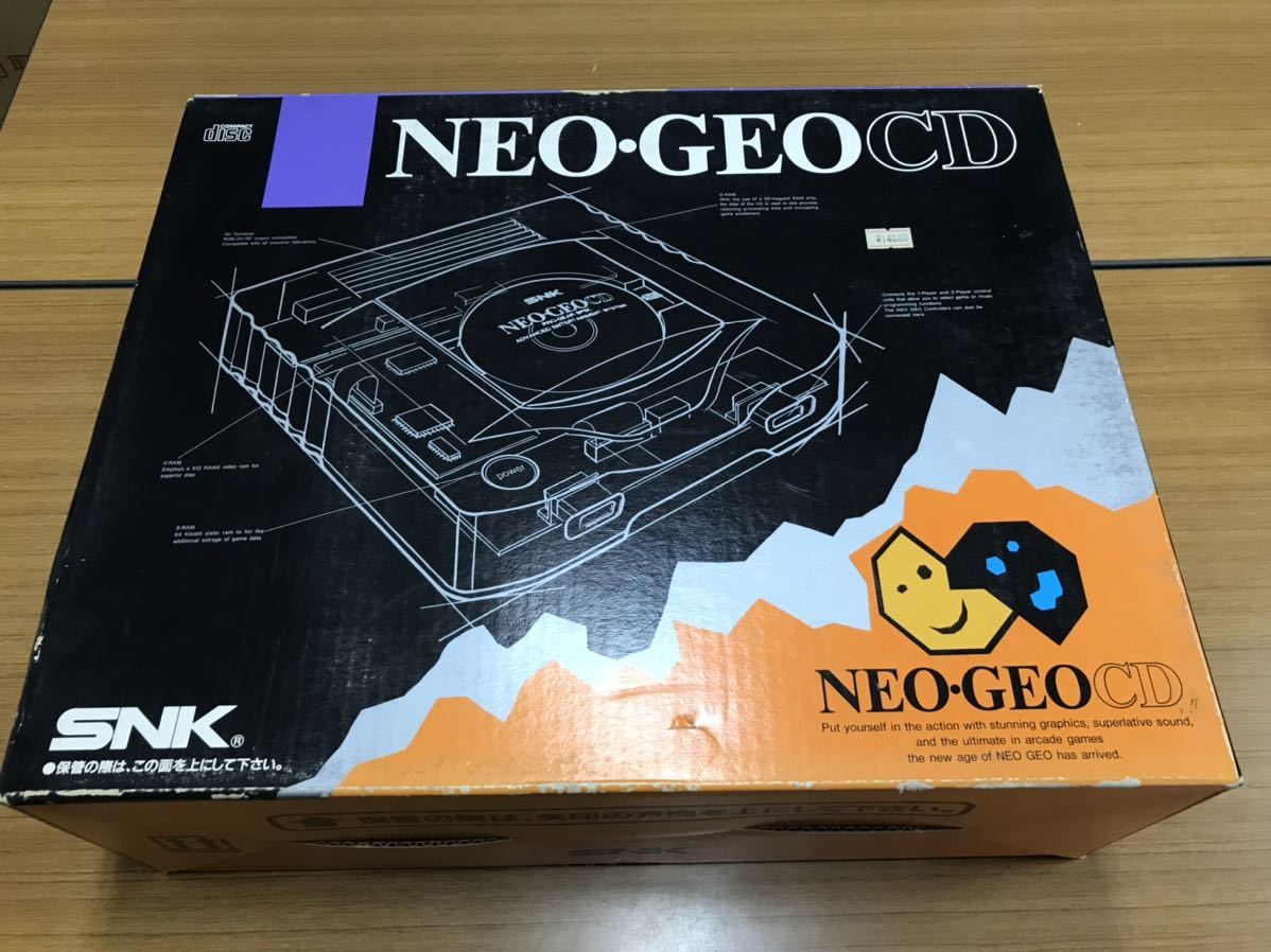 【未使用】24 SNK NEO-GEO CD ネオジオCD 本体 [20221104]の落札情報詳細 - ヤフオク落札価格検索 オークフリー