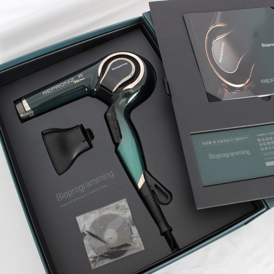 【やや傷や汚れあり】レプロナイザー 7D Plus REP7D-JP バイオプログラミング ヘアドライヤー リュミエリーナ 本体 の落札情報詳細| ヤフオク落札価格情報 オークフリー