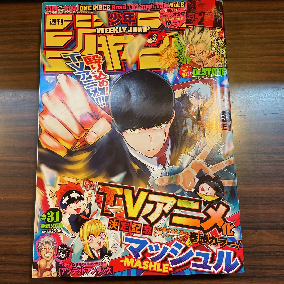 【傷や汚れあり】集英社 週刊少年ジャンプ 2022年 31号 特別綴じ込み付録 ONEPIECE Road To Laugh Tale Vol ...