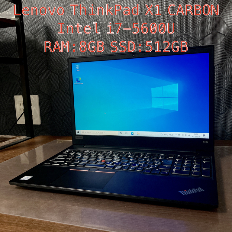 【やや傷や汚れあり】美品 タッチパネル液晶 Lenovo ThinkPad X1 Carbon i7 第5世代 5600U 8GB SSD 512GB Gen3 X1Carbon の落札情報 ...