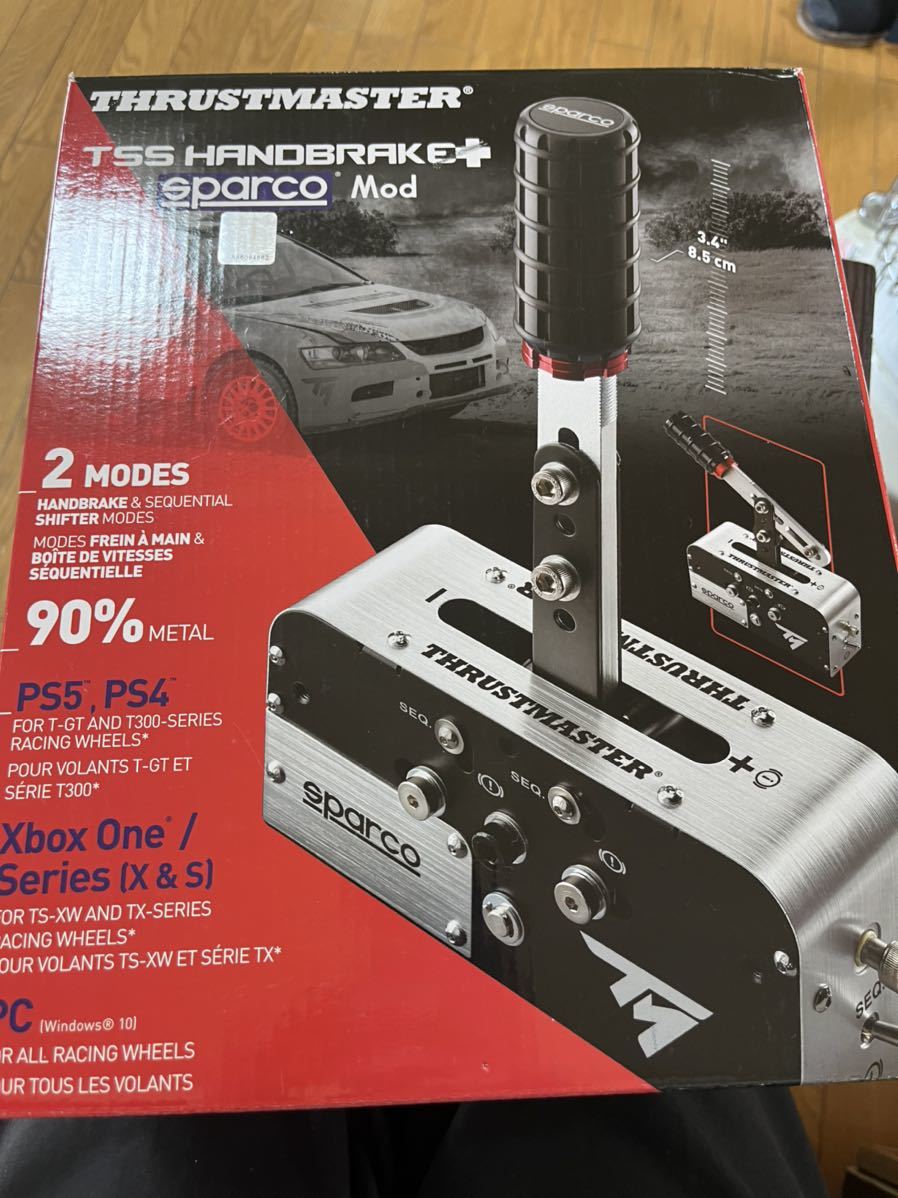 【未使用】Thrustmaster TSSH Sequential Shifter & Handbrake Sparco For ...