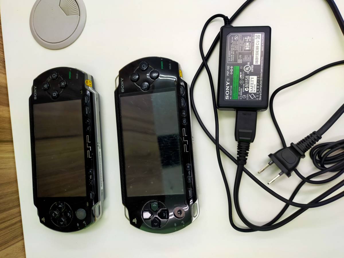 【傷や汚れあり】通電確認 PSP 2台セット PSP 1000 ACアダプター付き SONY ソニー プレステ ゲーム 9636の落札情報詳細 ...