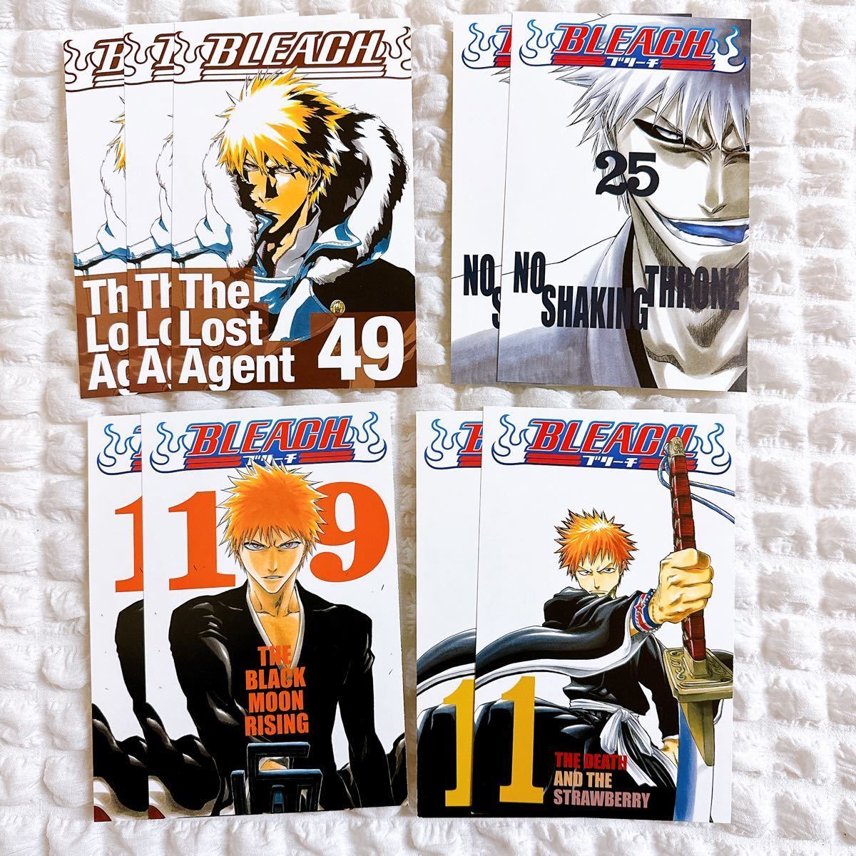 【未使用に近い】#138「 BLEACH 」 ポストカード 9枚セット BLEACH MAILs. コミック表紙 1巻 19巻 49巻 25巻 ブリーチ 漫画の落札情報詳細 - ヤフオク落札 ...