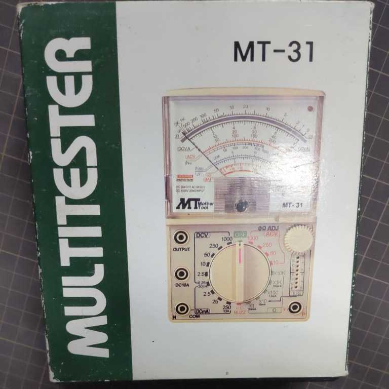 【未使用に近い】MULTITESTER MT-31 マザーツール マルチテスター 電気 計測器 検電器の落札情報詳細 - Yahoo ...