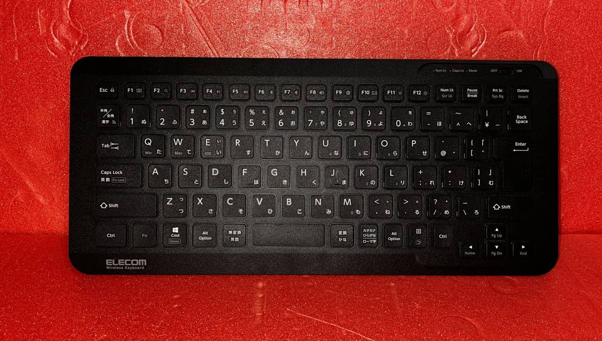 【やや傷や汚れあり】☆中古☆ELECOM☆ミニBluetoothパンタグラフキーボード☆TK-FBP083BK☆ の落札情報詳細| ヤフオク落札価格情報 オークフリー