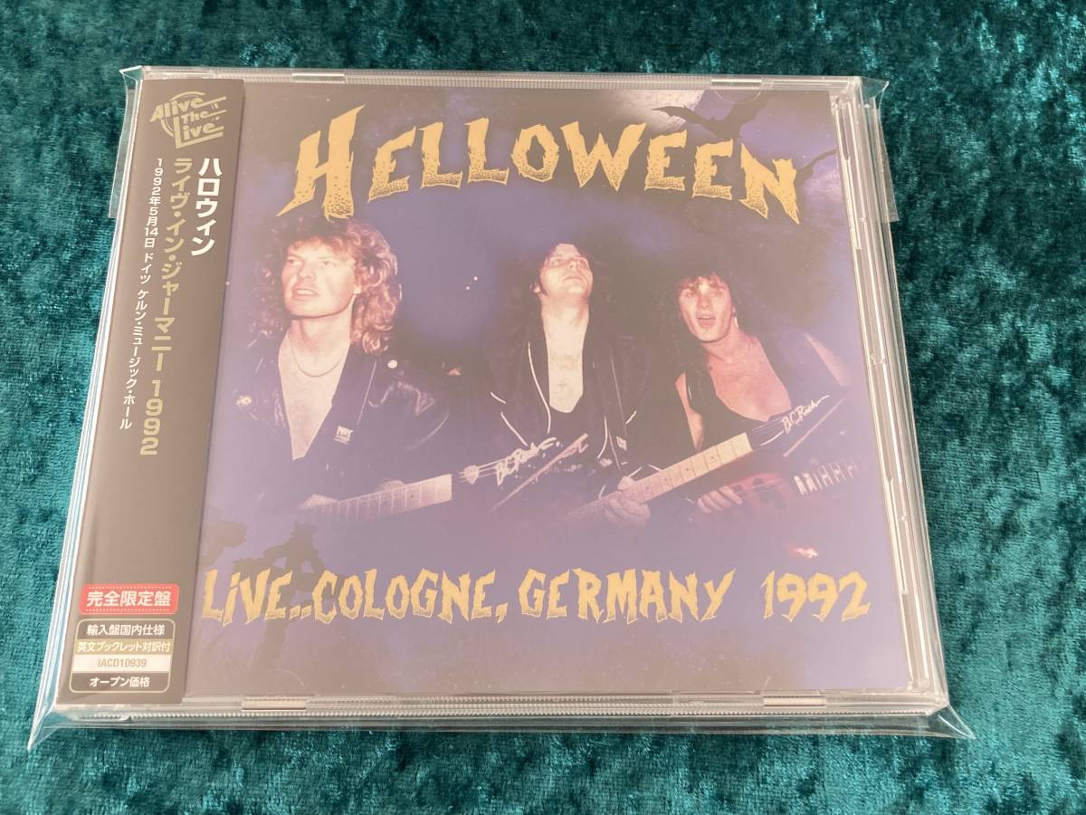 やや傷や汚れあり Alive The Live ハロウィン 完全限定盤 ライヴ イン ジャーマニー 1992 帯付 Cd