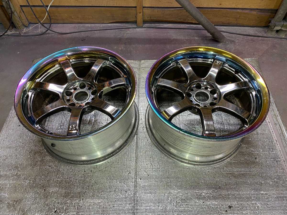 【やや傷や汚れあり】レイズ グラムライツ 57PRO 9.5J+20 チタンコーティング 18インチ 2本の落札情報詳細 - ヤフオク落札価格 ...