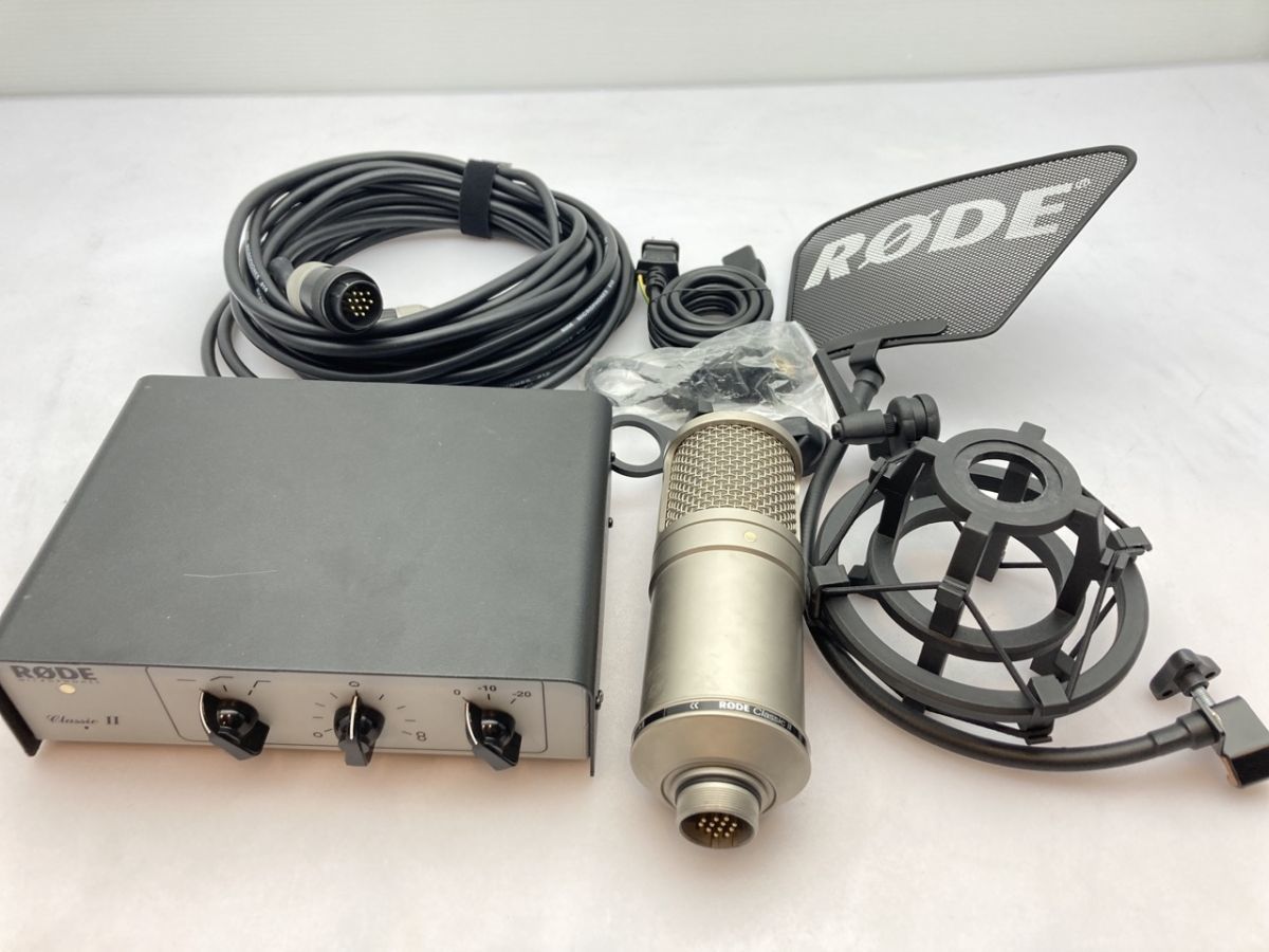【傷や汚れあり】RODE Classic 2 真空管コンデンサーマイク ※まとめて取引・同梱不可 [FL2272y]の落札情報詳細 ...